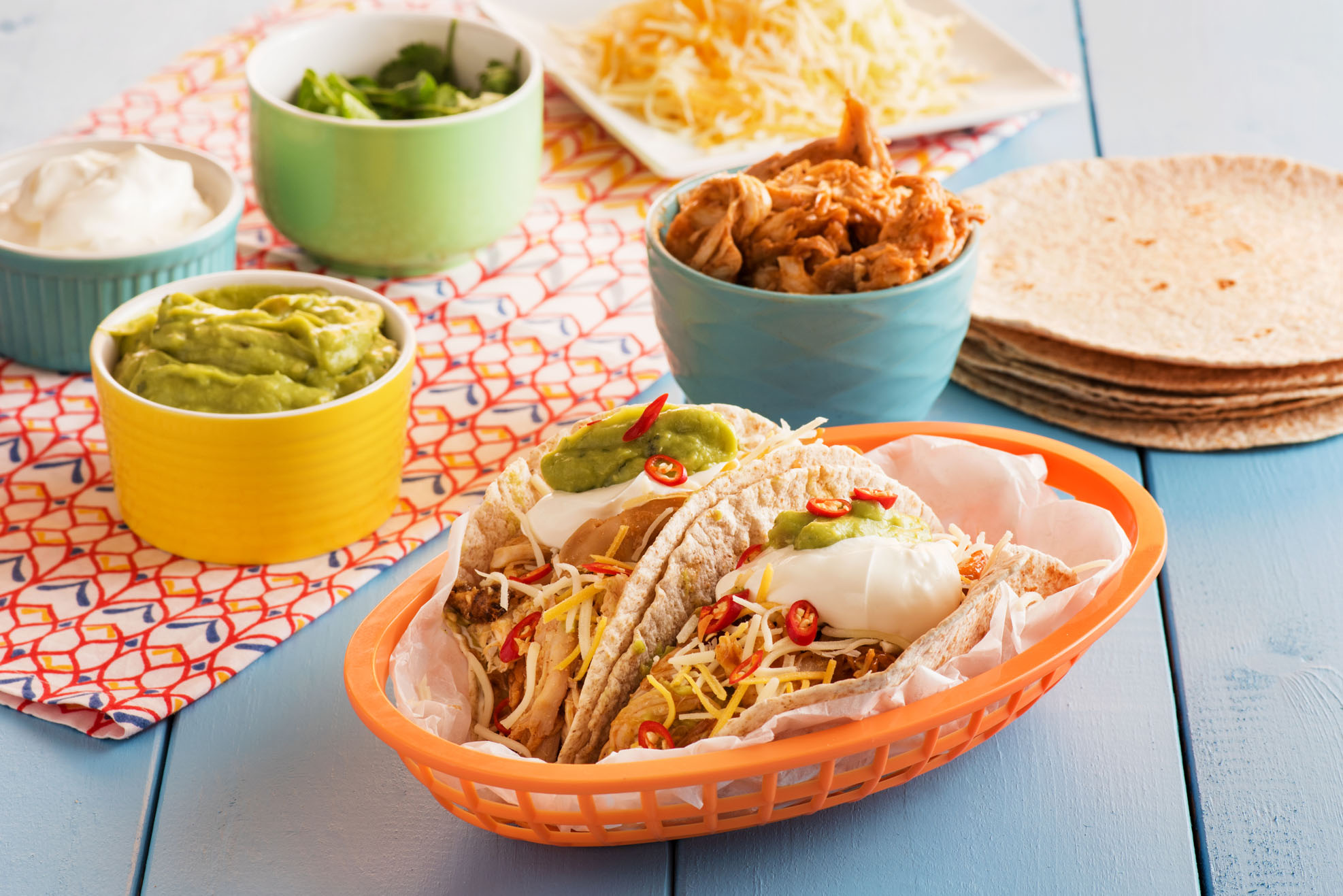 Tacos au poulet barbecue | POM