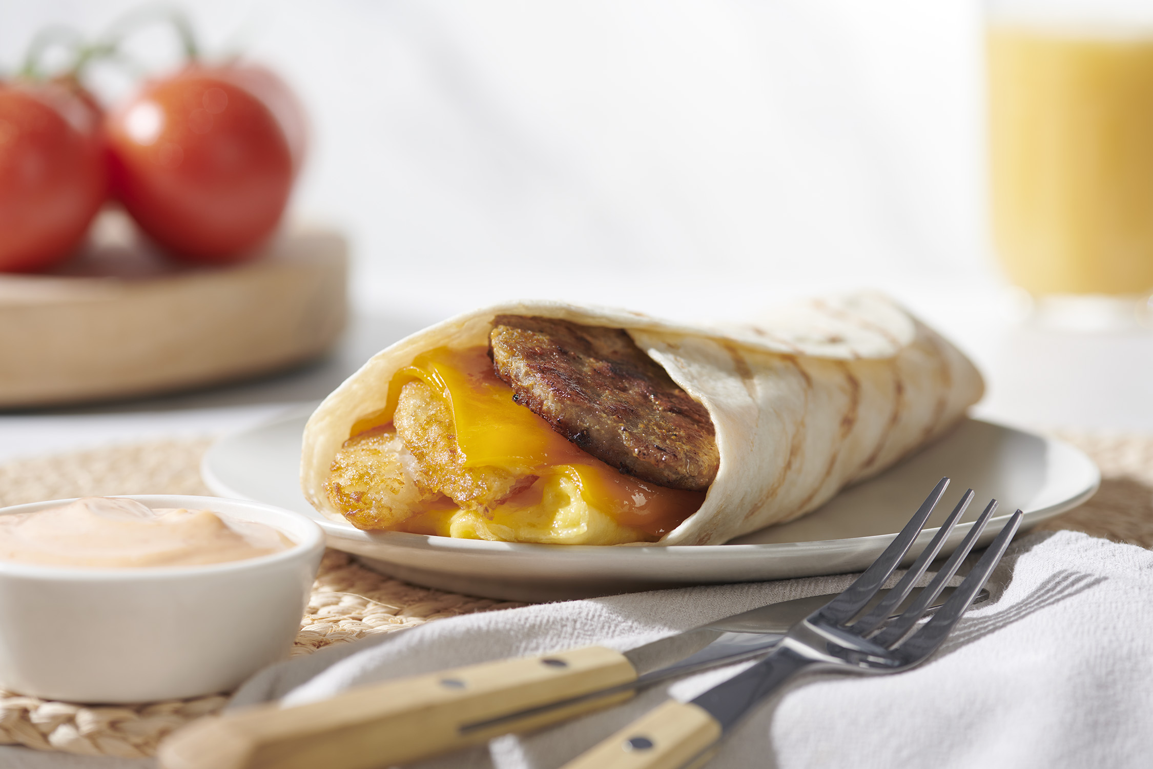 Wrap déjeuner en 5 minutes | POM