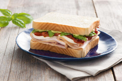 Turkey Caprese Sandwich | POM